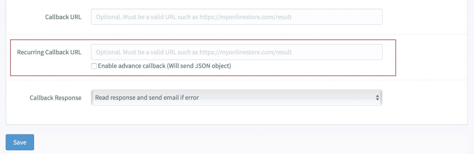 How to register for Recurring API